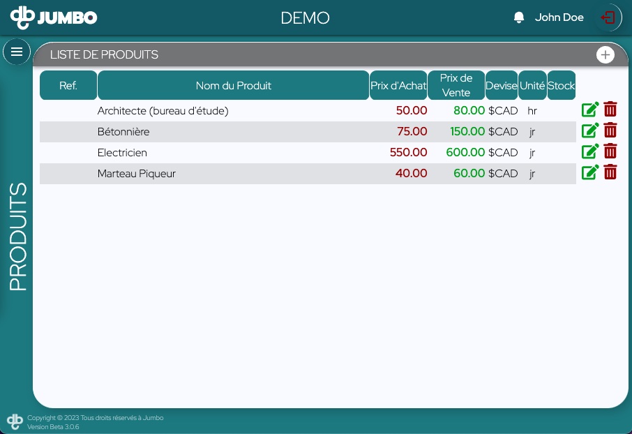 JUMBO - Customer Relationship Management